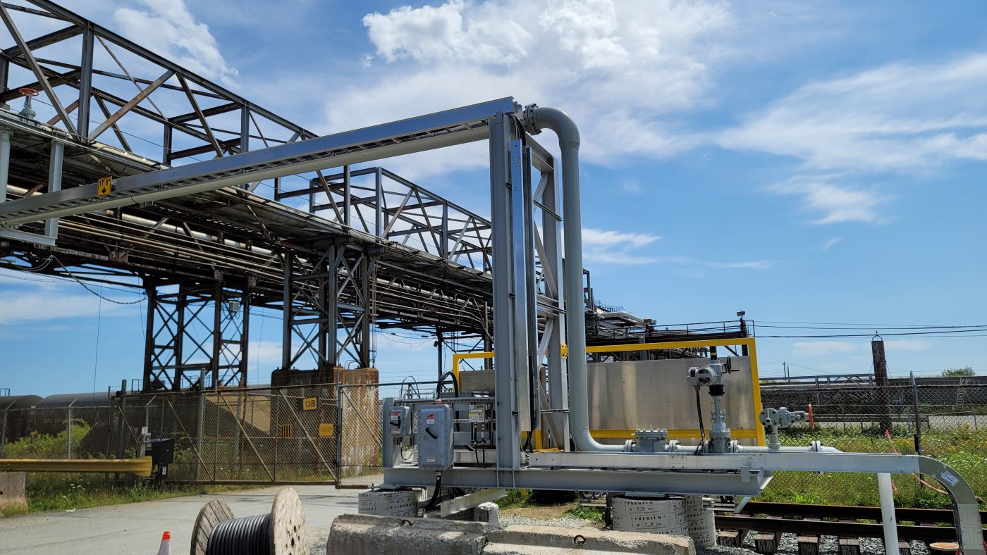 CASE STUDY: Ethanol Railcar Top Offloading Solution - A SKYMOD Solution ...