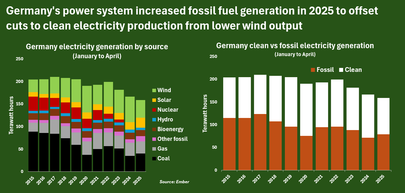 Germany's Energy Transition Hits Reverse so Far in 2025 - Energy News ...