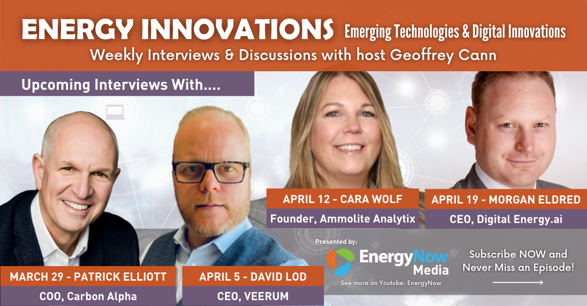 WATCH: THE ENERGY INNOVATIONS SHOW - With this week's Patrick Elliott ...