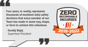 On-site Heat Treatment Safety Leaders Accomplish 4th Year of Zero ...