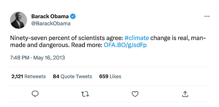 Commentary: The myth that "97% of scientists agree" about a climate ...